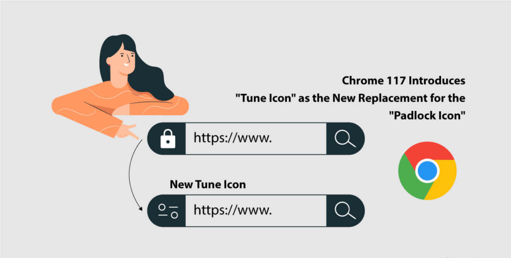 Google、Chromeのバージョン117でパドロックアイコンを置き換える | BrandKeeper Knowledge （ブランドキーパー ナレッジ）